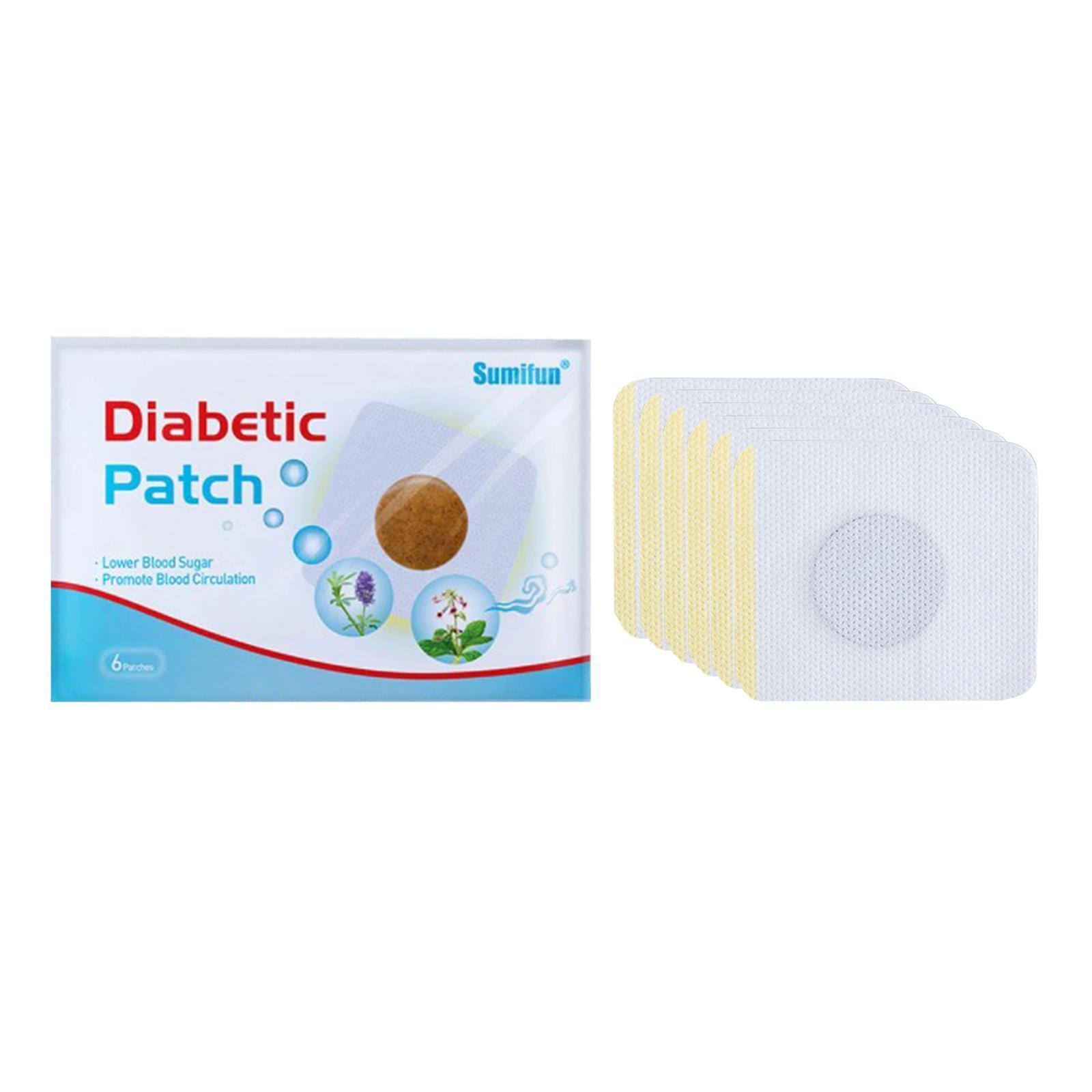 6Pack Diabetic Patch Anti Diabetic Treatment Stickers Reduce Blood ...