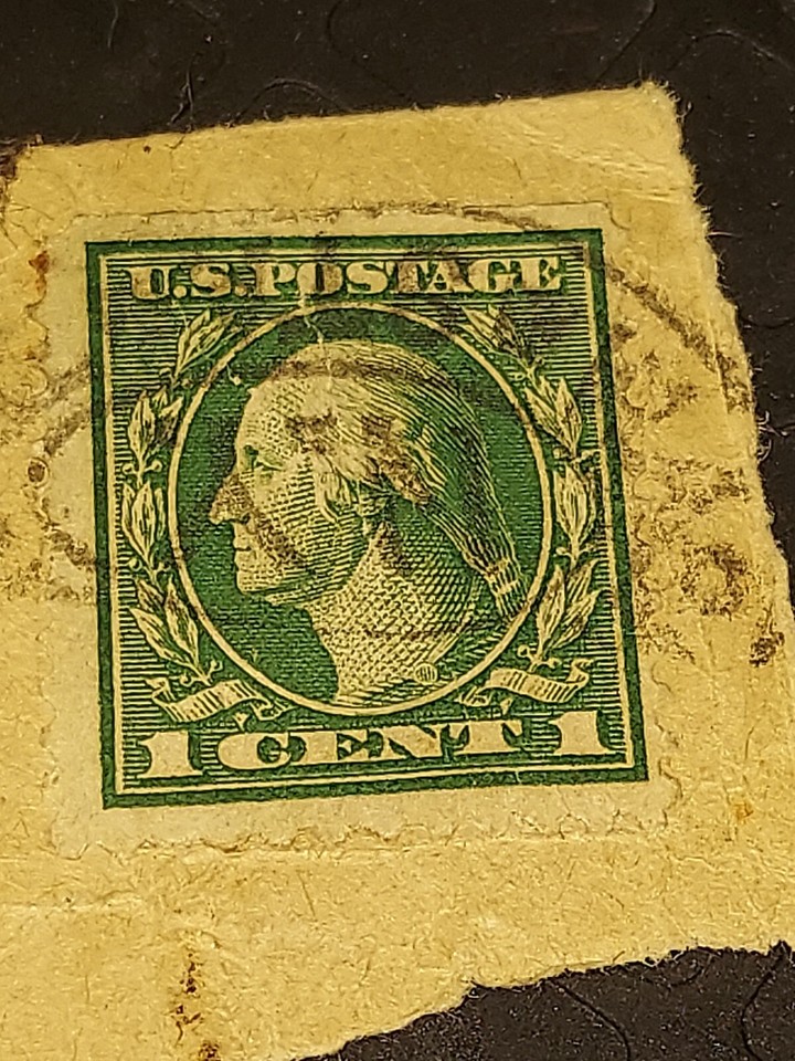 RARE Green George Washington 1 cent postage stamp 1914 | eBay