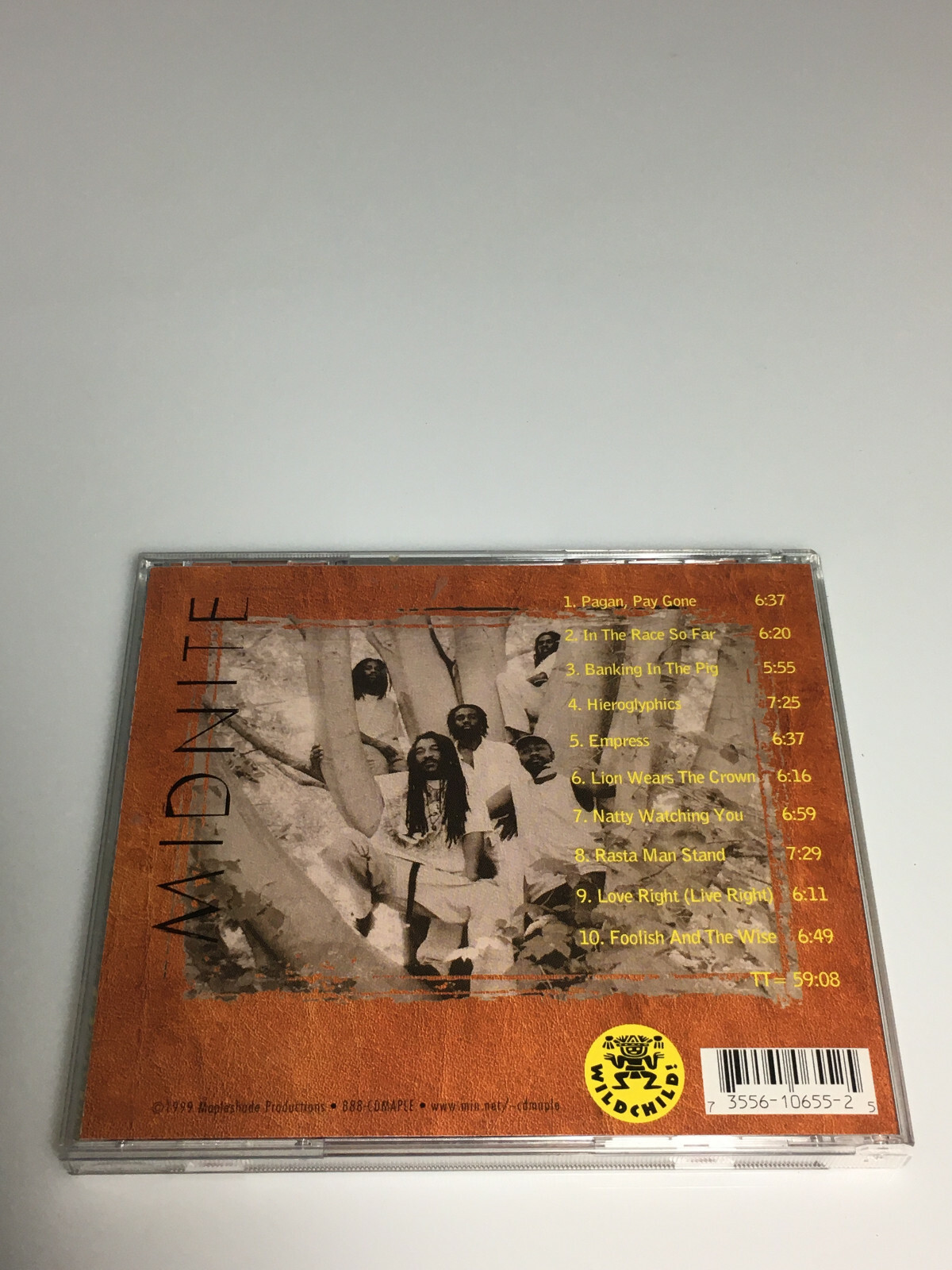 Midnite Ras Mek Peace & Nemozian Rasta CD Vaughn Benjamin Reggae Akae ...