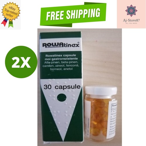 2 X ROWATINEX 30 Capsules For Renal Disorders Infections of The Urinary ...