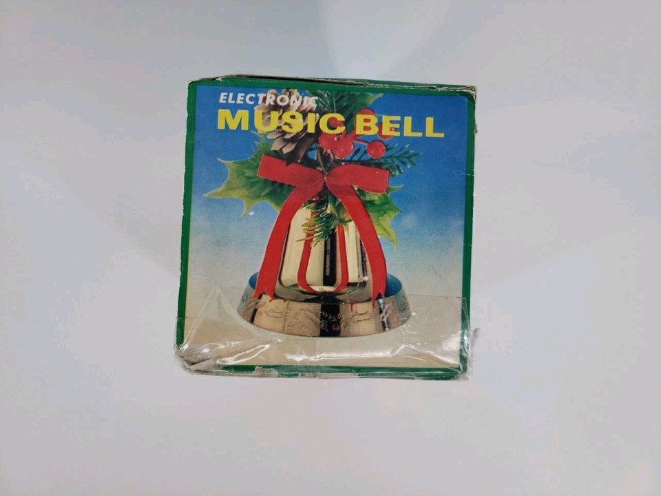 Vintage Christmas Electronic Music Bell Tested Works Read Description ...