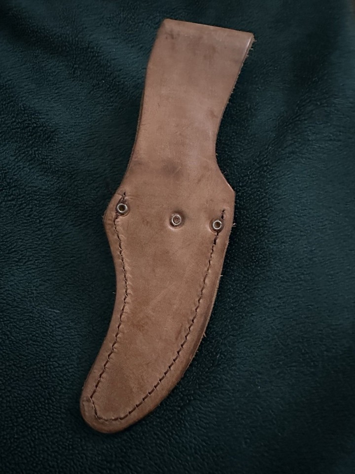 Schrade Skinning Knife Sheath and Short Skinner Deer Knife with Bone ...