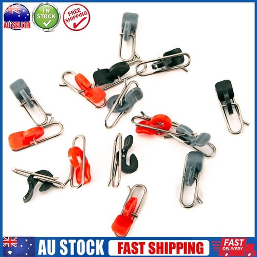 10pcs Stainless Steel Impact Bait Clip Fishing Hook Decoupling ...