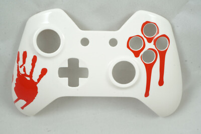 Zombie Blood Hands Hydro Dipped, Front Shell For Xbox One Controller ...