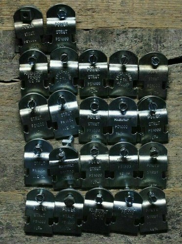 TWO PIECE POWER STRUT PS-1000 1/2" TW STEEL CLAMP STRAPS (Lot Of 22) | eBay