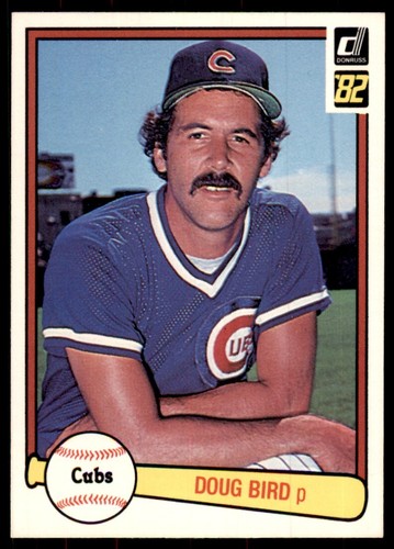 1982 Donruss Baseball Card Doug Bird BB Chicago Cubs #504 | eBay