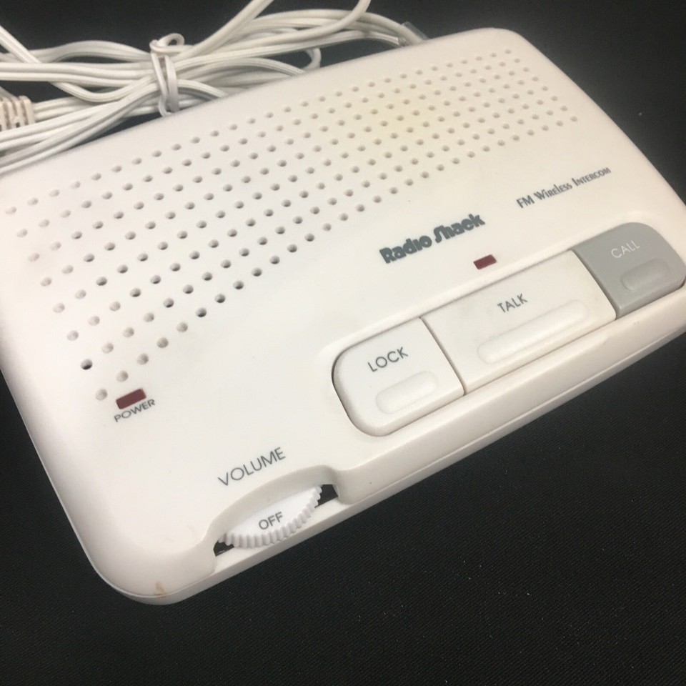 Radio Shack FM Wireless Intercom Model 43-486 Single Unit TESTED WORKS ...