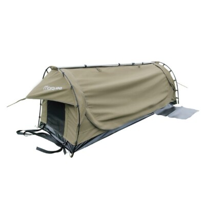 Single Swag Specious Marquee One Person Tent 50mm Mattress Heavy Duty ...