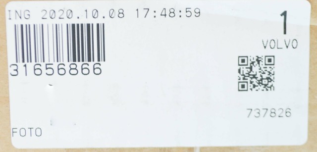 Volvo Xc40 Rear Right Bumper Reflector Plate 31656866 OEM for sale ...