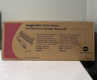Konica Minolta, 1710532-003, Magenta Print Unit & Toner Cartridge ...