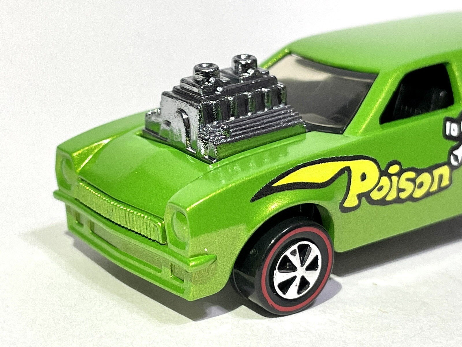 CUSTOM MADE HOT WHEELS REDLINE POISON PINTO - NICEST !! Pearl Green 💚 ...