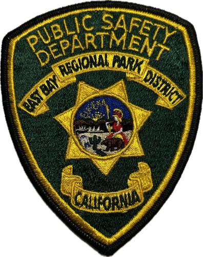 CA CALIFORNIA EAST BAY REGIONAL PARK DISTRICT PUBLIC SAFETY PATCH ...