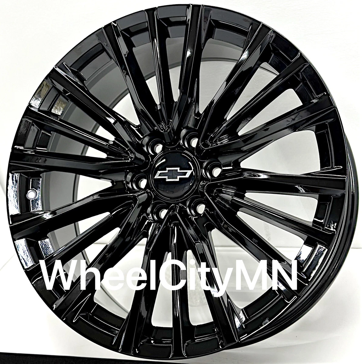 Silver Cadillac Escalade Black Rims