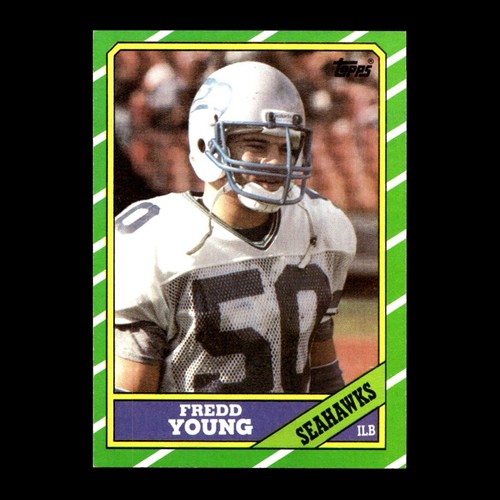 Fredd Young 1986 Topps Seattle Seahawks #210 R326H 22 | eBay