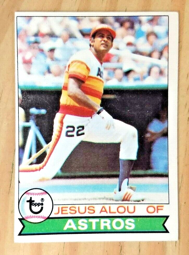 1979 TOPPS JESUS ALOU CARD#107 SAN FRANCISCO GIANTS ASTROS NY METS ...