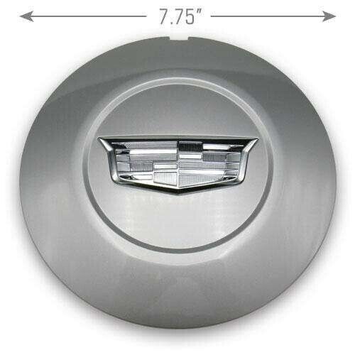 4PCS. CADILLAC ESCALADE WHEEL CENTER CAP SILVER FINISH 23432319 2015 ...