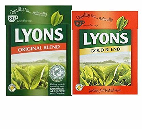 Lyons Original Irish Tea 80 Bags + Lyon Gold blind tea 80 | eBay