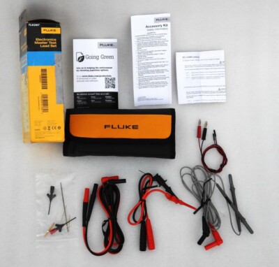 NOS FLUKE TLK287 INDUSTRIAL ELECTRONICS MASTER TEST LEAD SET ACCESSORY ...