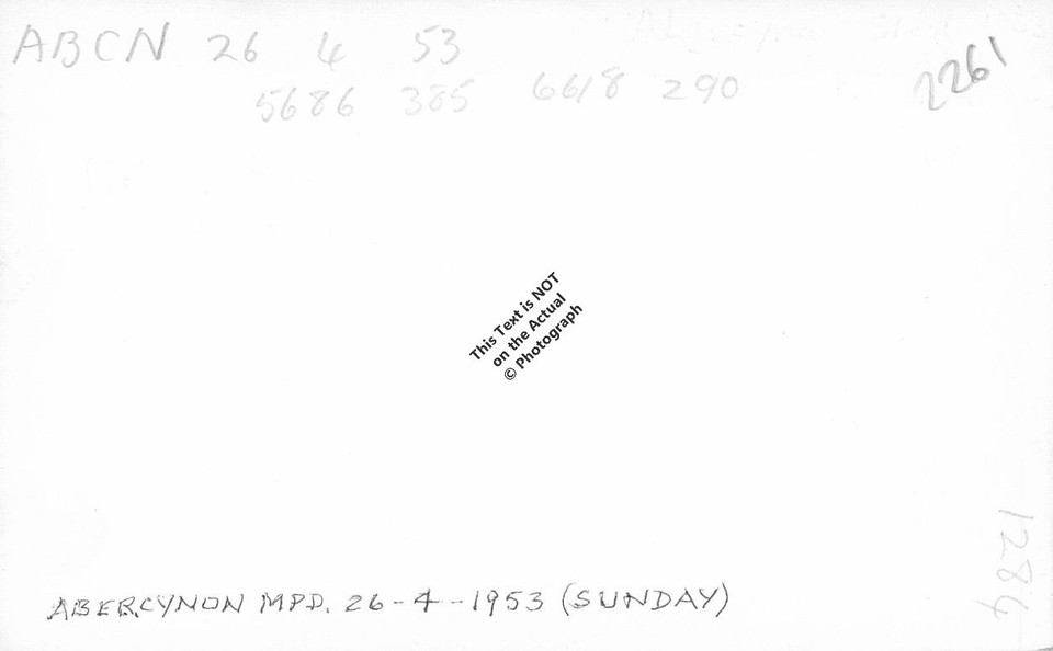 1953 ABERCYNON Train Engine Shed MPD & GWR Locos Photograph Wales ...