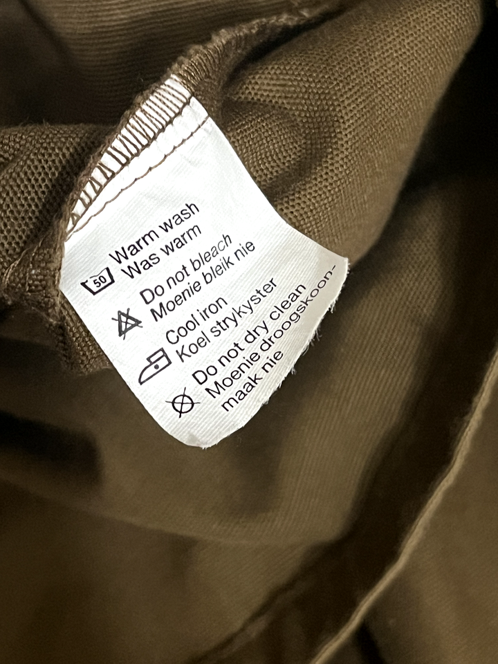 Two (2) VTG 90s SADF South African Defence Force Nutria Brown Shirts ...