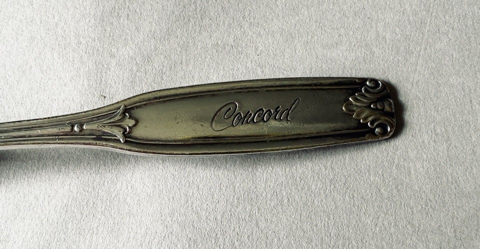 CONCORD Resort Hotel Oneida Silver plated 6 3/4 inch SPOON Free ...