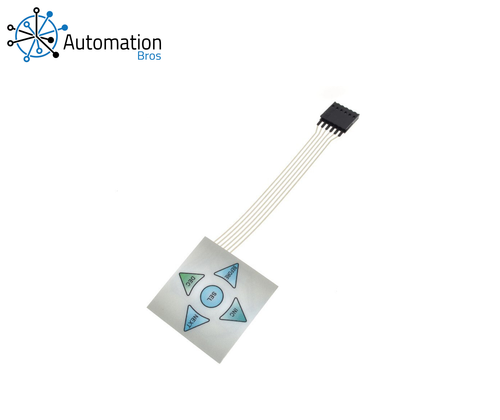 5 key Directional Membrane Keypad Arduino compatible | eBay Australia