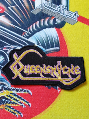 Queensryche Shape Patch Gestickt Progressive Metal Ratt Battle Jacket ...