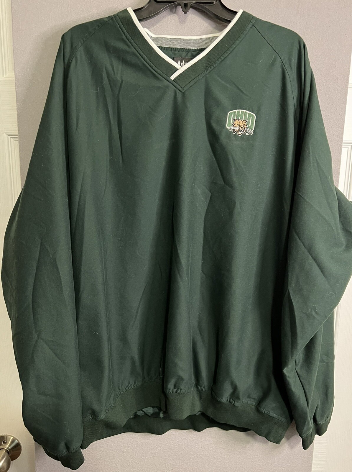 University Ohio Ashworth Jacket Mens X-Large Golf Pullover Windbreaker ...
