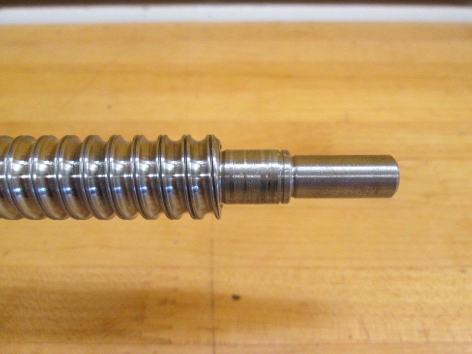 (1) THOMSON ROLLED THREAD BALL SCREW; 5mm LEAD, 18mm THREAD DIA ~NEW ...