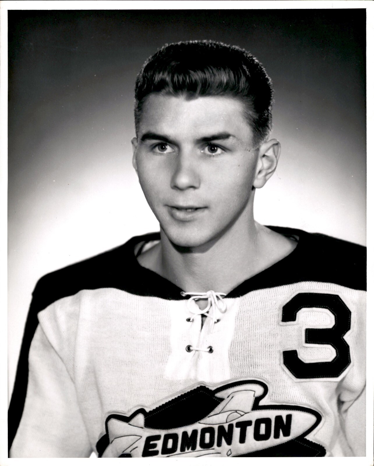 PF2 Original Photo GORD STRATE 50s EDMONTON FLYERS HOCKEY + DETROIT RED ...