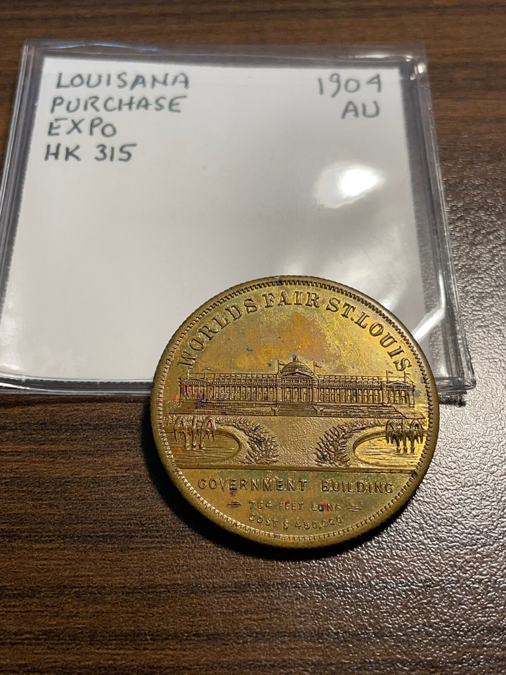 1904 Louisiana Purchase Expo St. Louis HK 315 So Called Dollar A ...