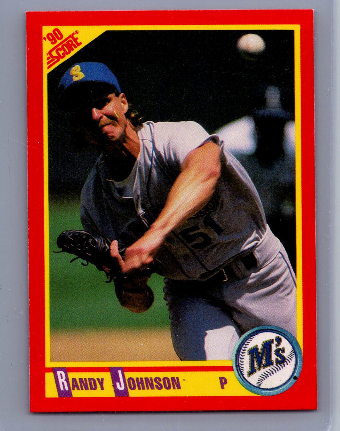 1990 Score #415 Randy Johnson Card Seattle Mariners Cards | eBay
