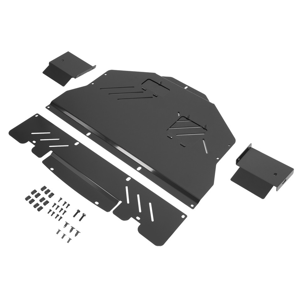Black Engine Splash Shield Under Tray Skid Plate For Subaru WRX STI ...