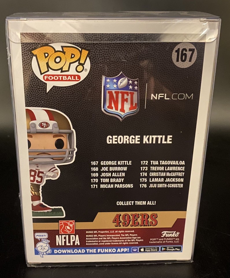 GEORGE KITTLE FUNKO POP! FOOTBALL 167 NFL SAN FRANCISCO 49ERS | eBay