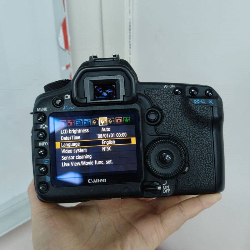 Canon EOS 5D Mark II Digital SLR Camera 21.1MP Black Body Only w ...