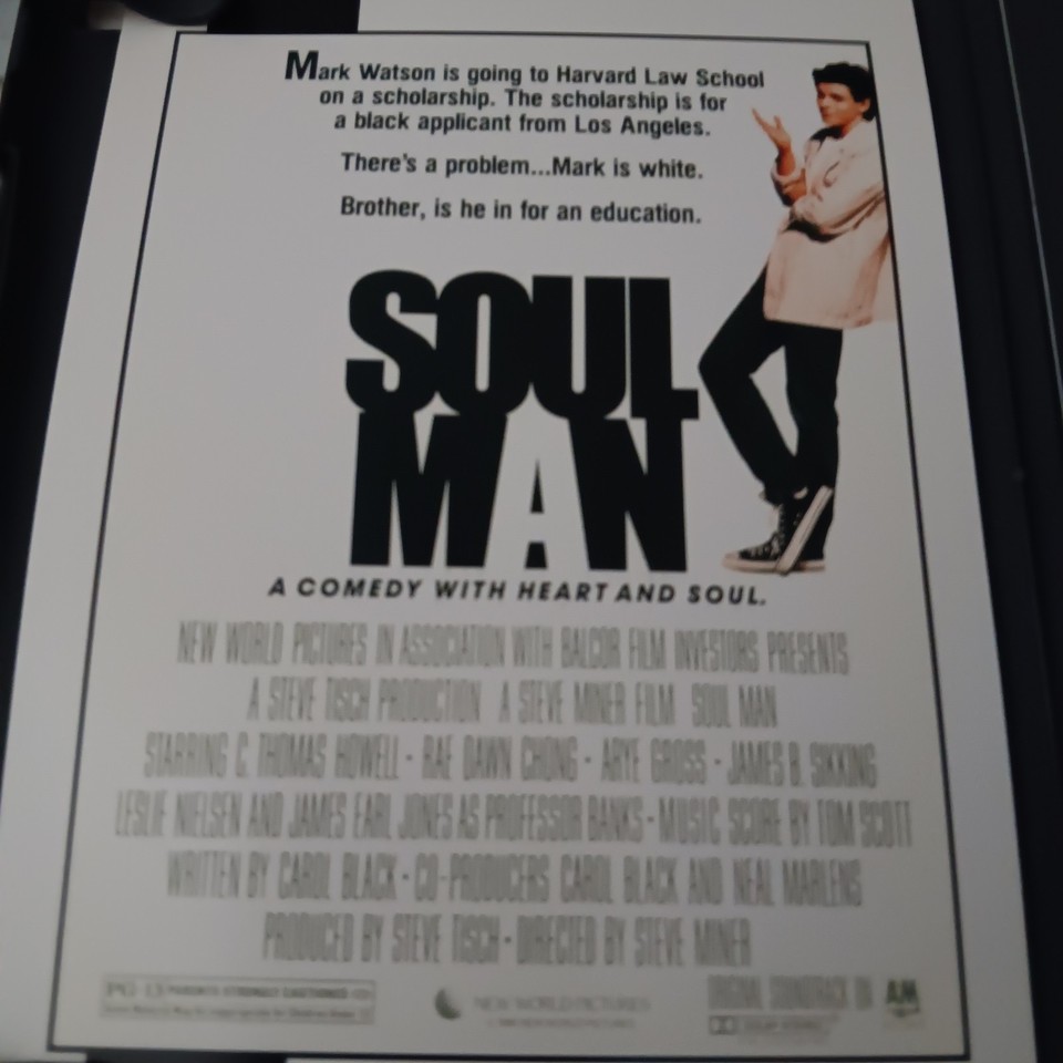 Soul Man (DVD, 2002) Used C. Thomas Howell, James Earl Jones. Very Good ...