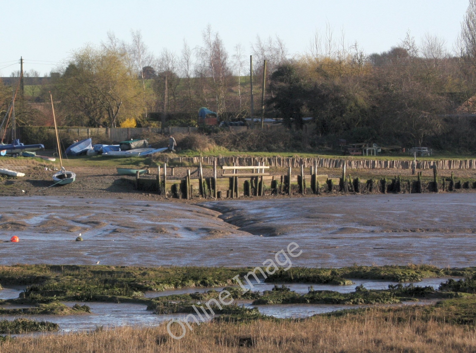 Photo 6x4 Landermere Quay Thorpe-le-Soken The old quay is viewed from ...