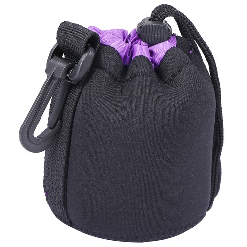 Neoprene Camera Lens Pouch Drawstring Waterproof Shockproof Soft Bag (S ...
