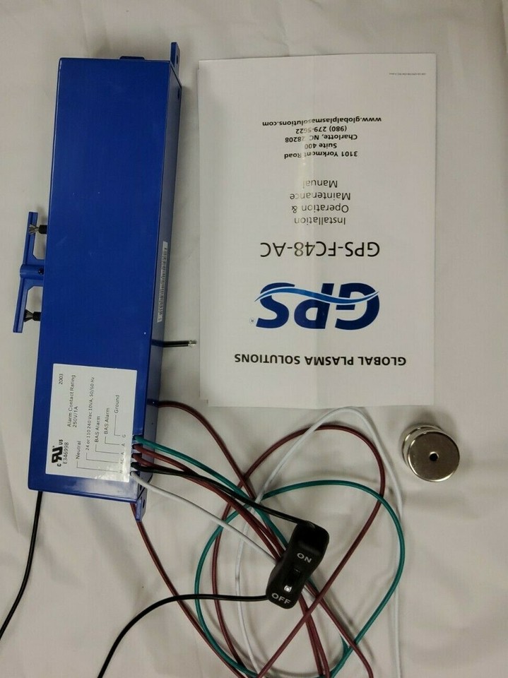 New GPS-FC48-AC 4,800 CFM Auto-Cleaning Needlepoint Bipolar Ionization ...