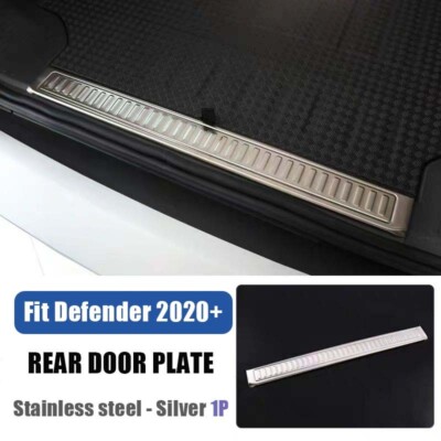 Rear Door Plate Scuff Sill Molding Trim Fit Defender 90 110 130 2020 ...
