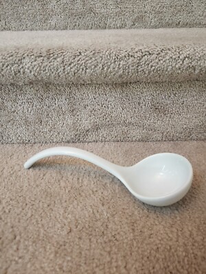 Ceramic White Ladle/ Spoon Rest | eBay
