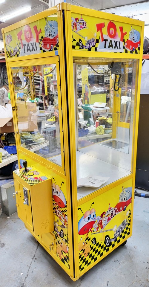 TOY TAXI Claw Crane Plush Stuffed Animal Prize Redemption Arcade ...