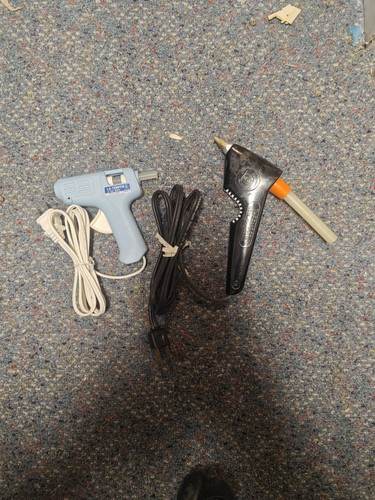 Vintage USM Thermogrip Model 203 Electric Hot Glue Gun +Mini Lo-Temper ...