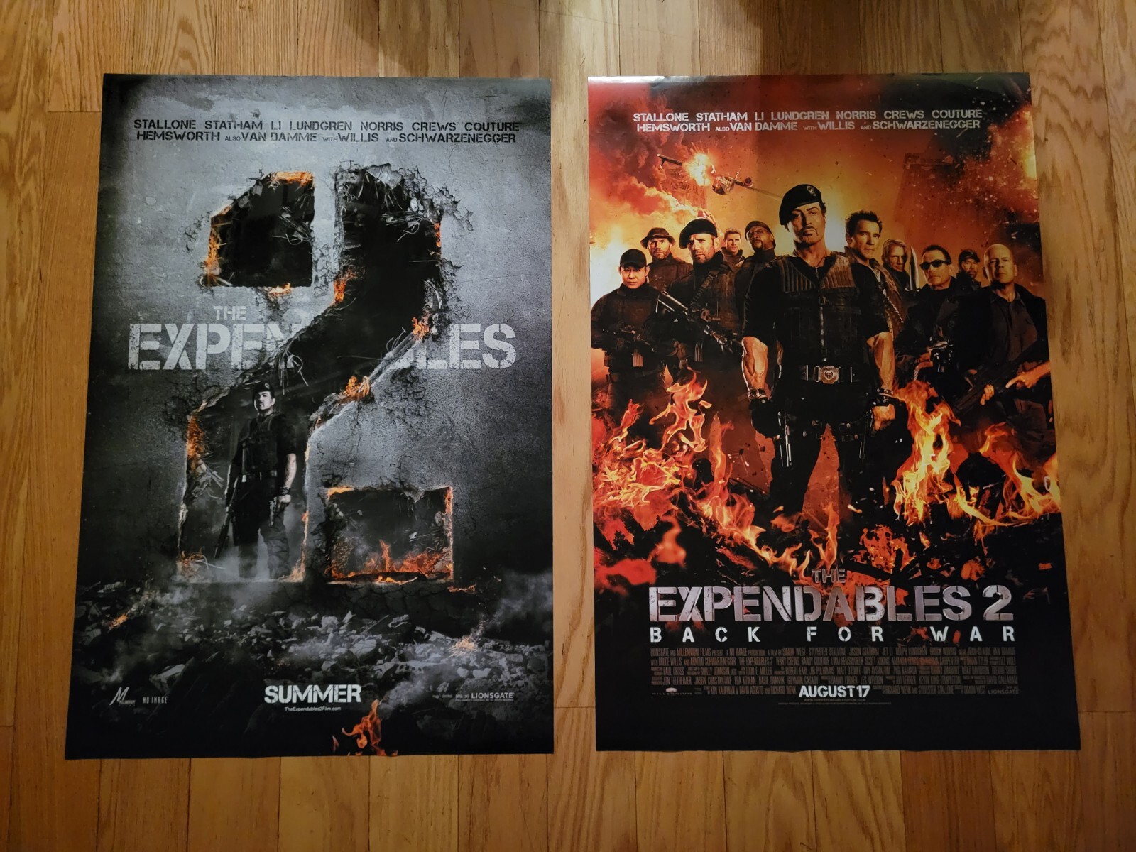 The Expendables 2 Poster Official