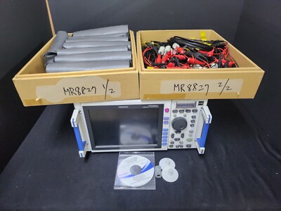 Hioki MR8827 : MEMORY HiCORDER, 8966×16,L9198×32,MR9321-01×8,U8330 ...