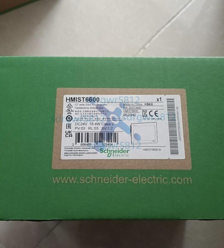 HMIST6600 100% brand new original Schneider touch screen HMI, HMIST6600 ...