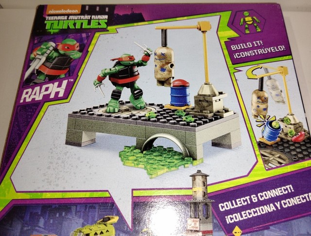 Mega Bloks Construx TMNT Ninja Turtles Raph Dojo Combat Raphael Dmx35 ...