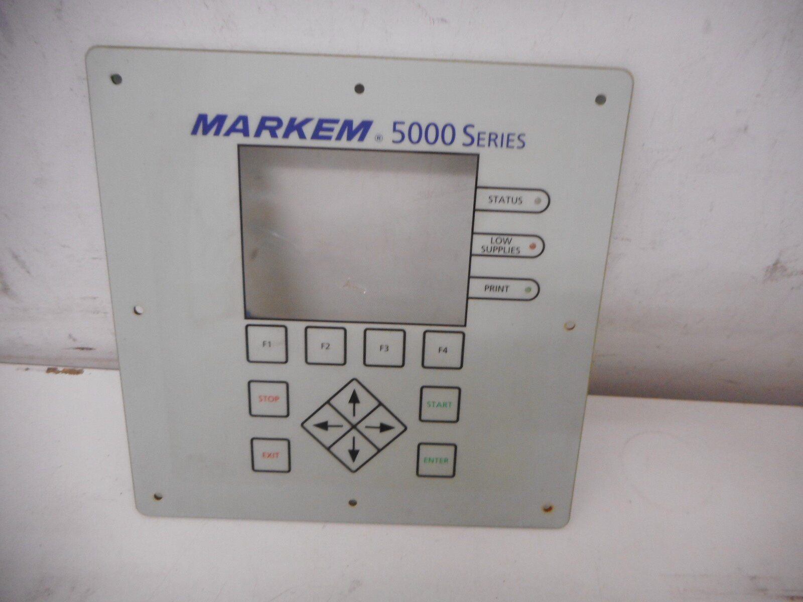 MARKEM SERIES 5000 Membrane Keyboard Operator Panel -- 1392 -- EP-13 ...