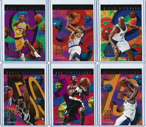 1995-96 NBA Hoops 🏀Glenn Robinson🏀Number Crunchers Insert Card #15 | eBay