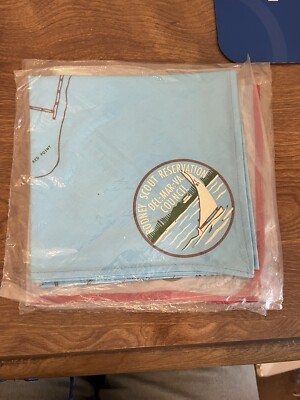 DEL MAR VA COUNCIL CAMP RODNEY RESERVATION BOY SCOUT NECKERCHIEF IN BAG ...